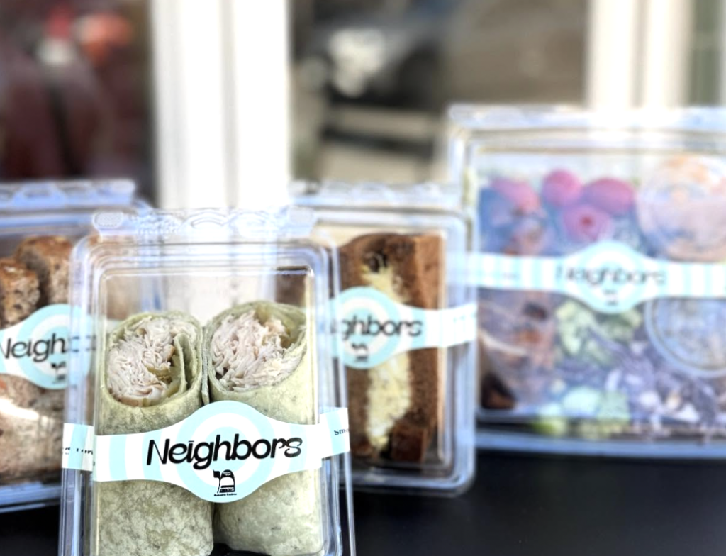Neighbors is a new kosher café that's now open in Brooklyn: see inside