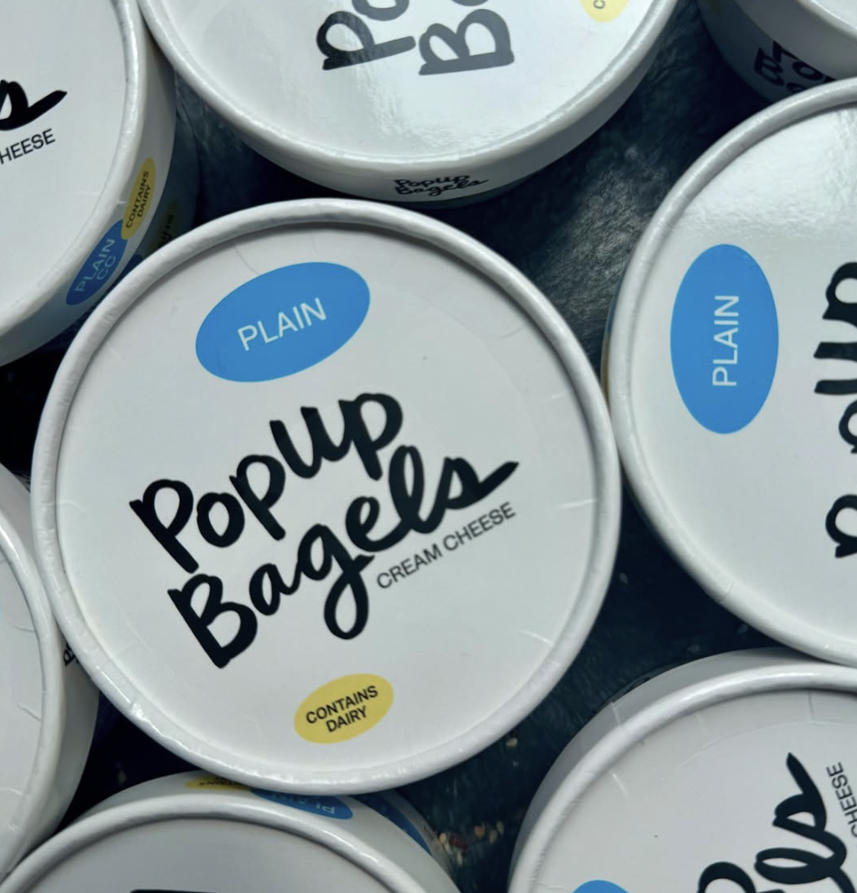 The plain cream cheese at PopUp Bagels locations in NY is now certified ...